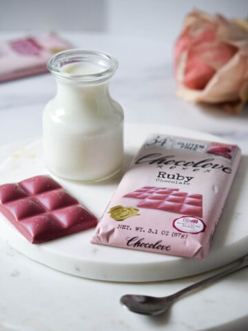 Ruby Hot Chocolate (Pink Hot Chocolate) - Brunch & Batter