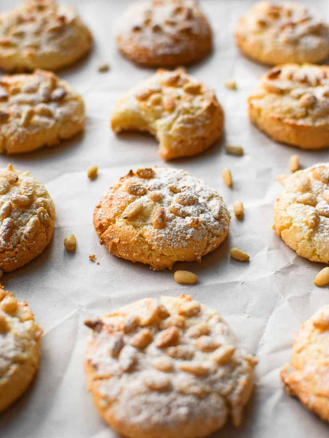 Easy Italian Pignoli Cookies - Brunch & Batter