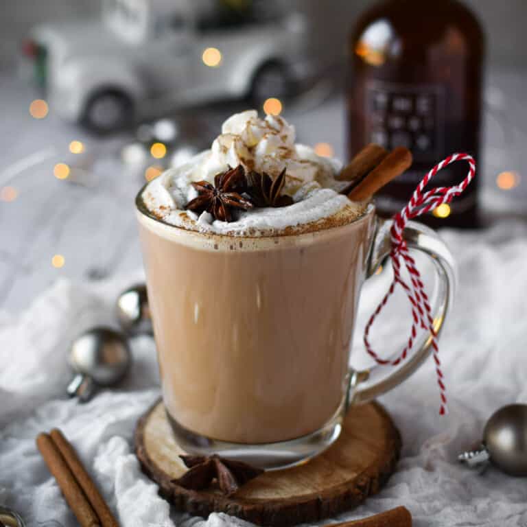 Chai Eggnog Latte - Brunch & Batter