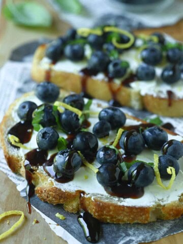 Blueberry Toast - Brunch & Batter