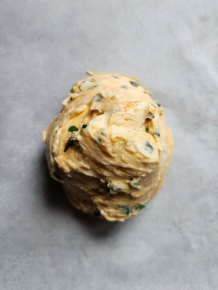 Smoked Chive Butter - Brunch & Batter