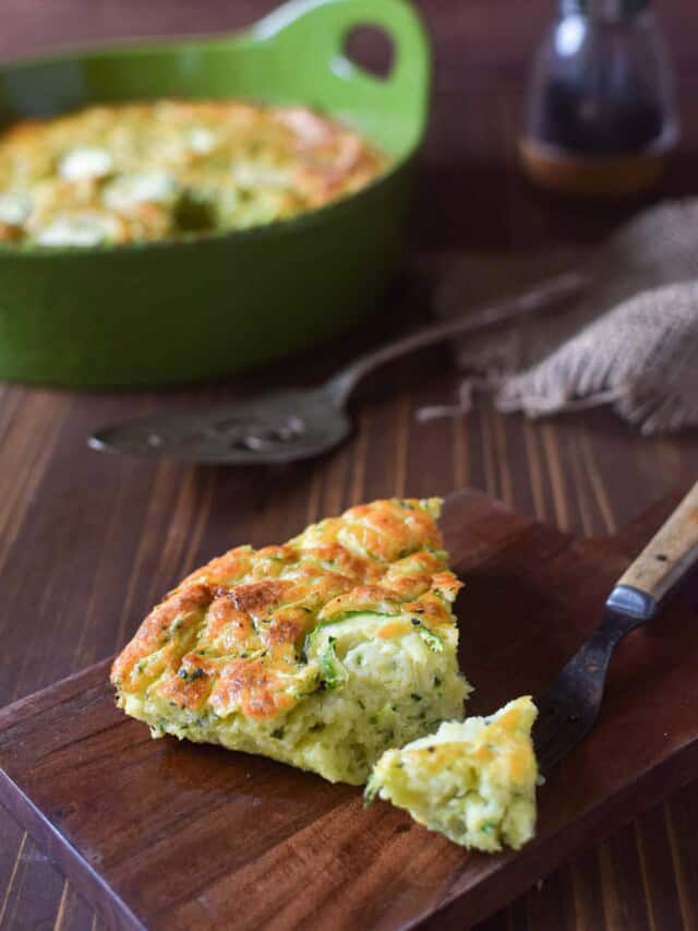 Crustless Zucchini Pie - Brunch & Batter