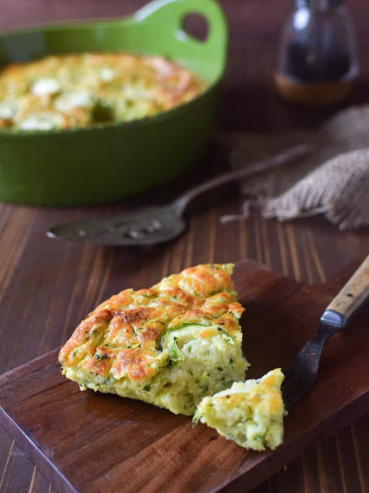 Crustless Zucchini Pie - Brunch & Batter