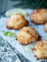 Coconut Lime Macaroons - Brunch & Batter