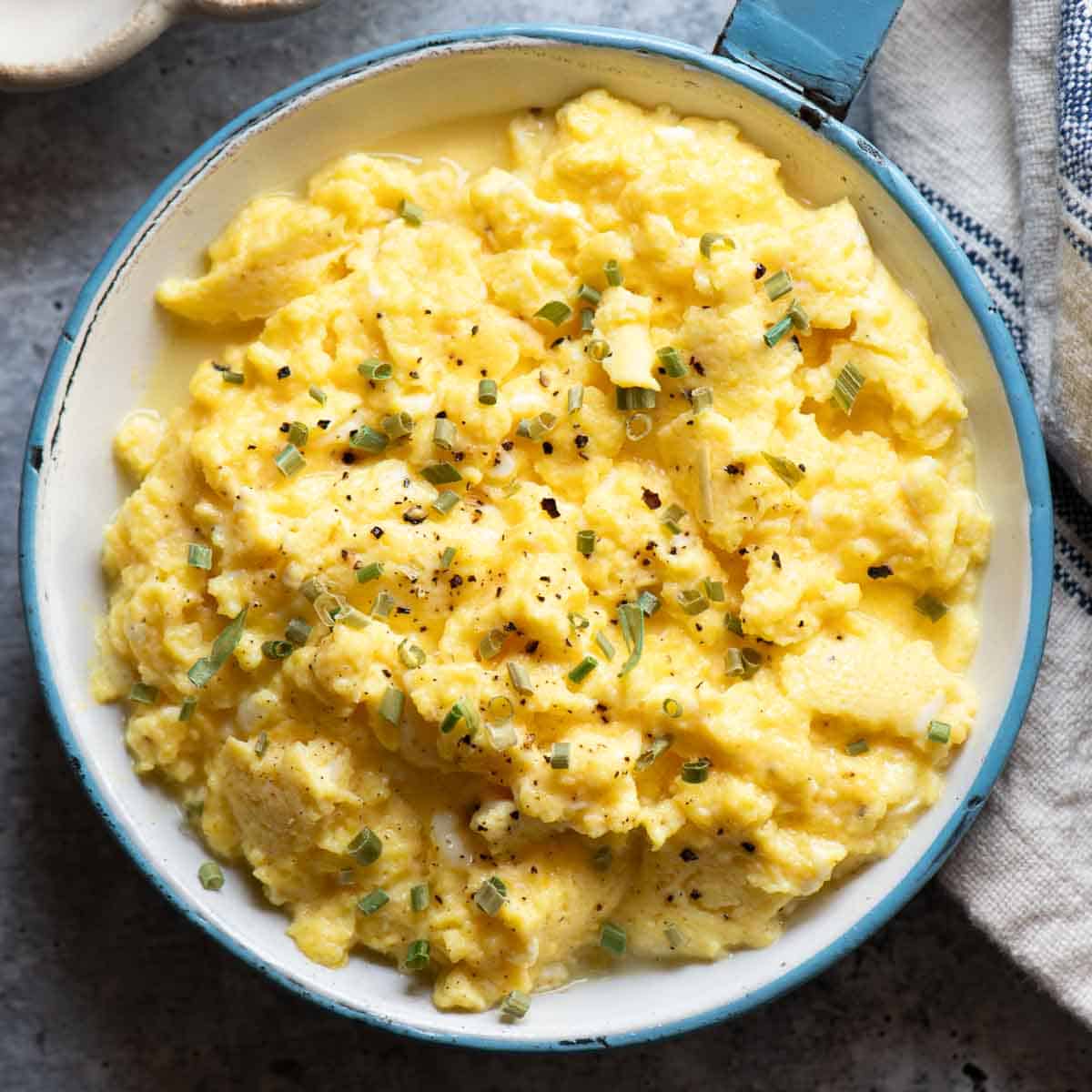 Goat Cheese Scrambled Eggs Brunch And Batter