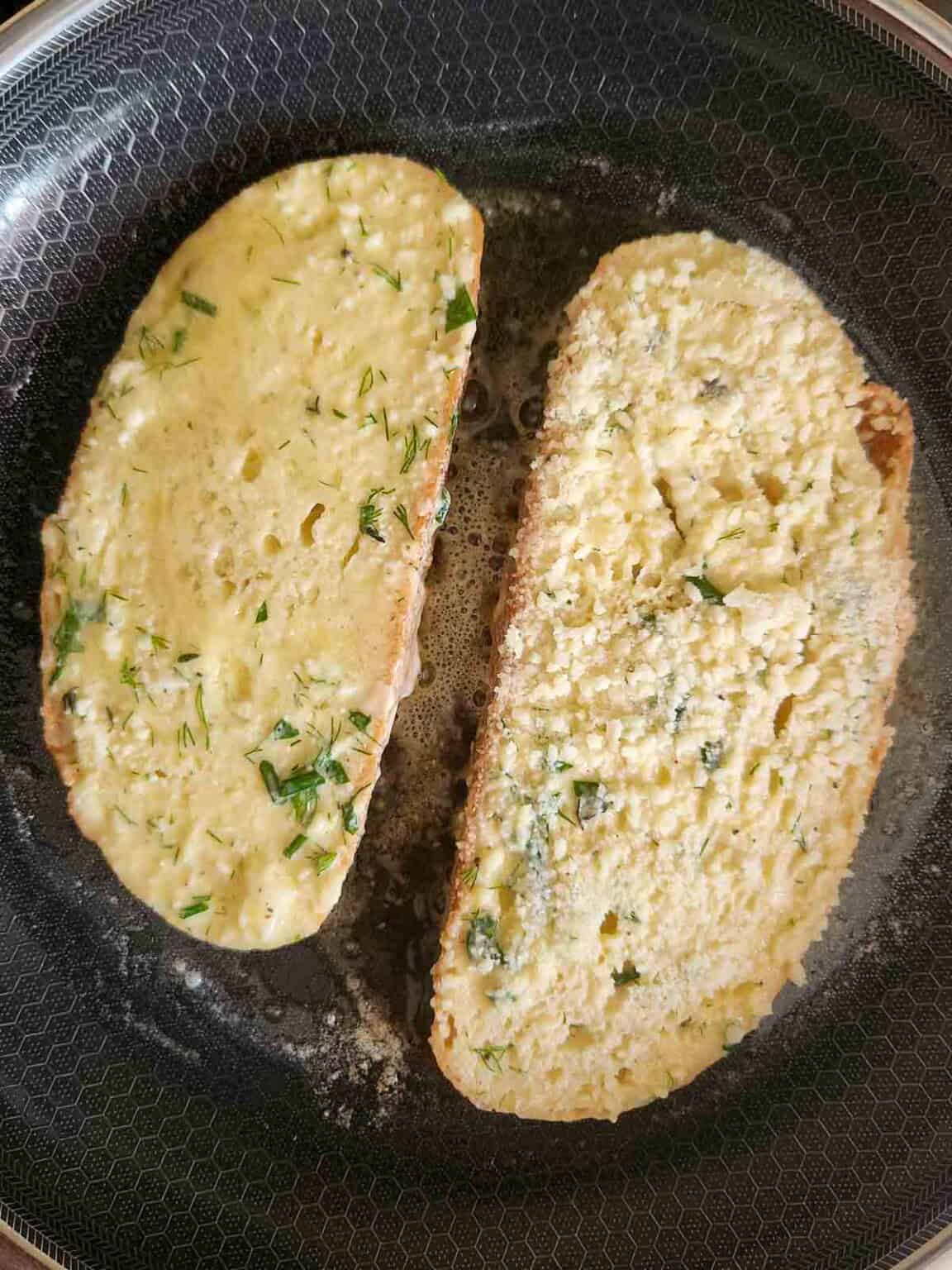Savory French Toast with Parmesan, Lemon & Herbs - Brunch & Batter