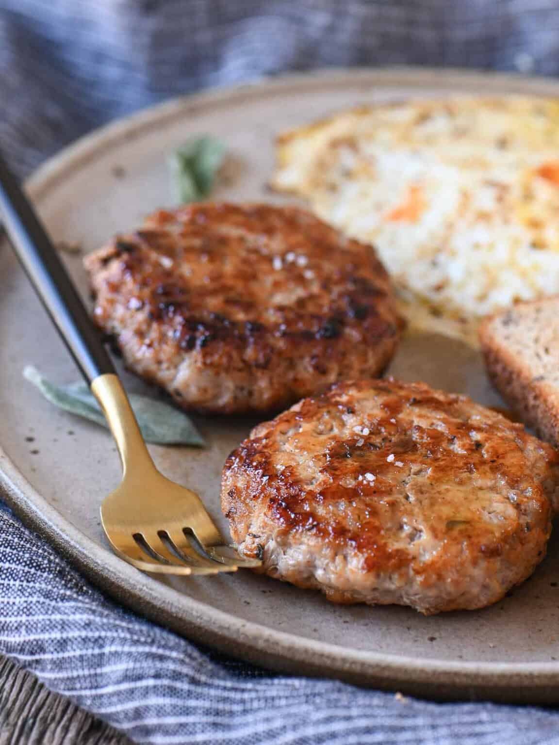 Maple Sage Sausage (Homemade Breakfast Patties) - Brunch & Batter